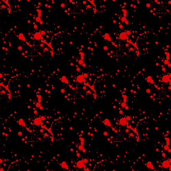 Red spots grunge seamless texture Royalty Free Vector Image