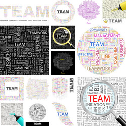 Team Word Cloud Vector Images (over 1,200)