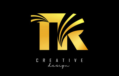 Creative colorful letters tr t r logo Royalty Free Vector