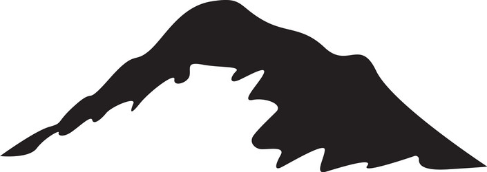 Alps mountain icon Royalty Free Vector Image - VectorStock