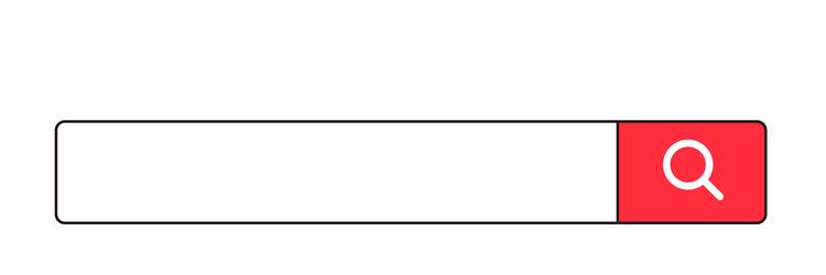 Search box with go search button or web search bar
