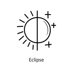 Outline Eclipse Solar Vector Images (over 1,800)