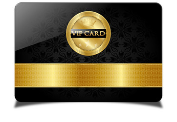 Purple vip card Royalty Free Vector Image - VectorStock