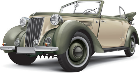 Convertible Classic Car Vector Images (over 890)