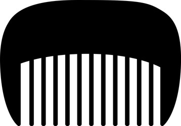 Comb Black and White Vector Images (over 8,200)