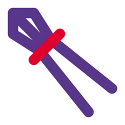 Tool designed to cut through chains Royalty Free Vector