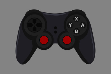 Joystick game controller gamepad video stick Vector Image