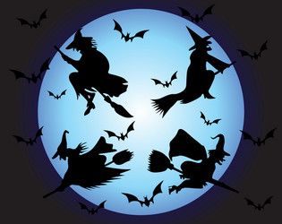 Witches Royalty Free Vector Image - VectorStock