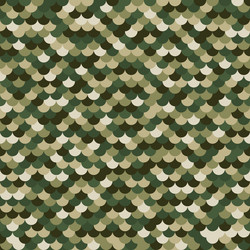 Abstract beige tan halftones fish scale surface Vector Image