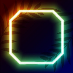 Neon Octagon Vector Images (over 440)