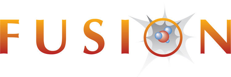 Fusion logo concept Royalty Free Vector Image - VectorStock