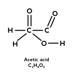 Acetic Acid Structural Formula