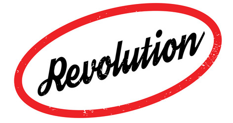 Revolution rubber stamp Royalty Free Vector Image
