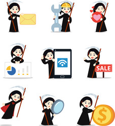Female Grim Reaper Vector Images (57)