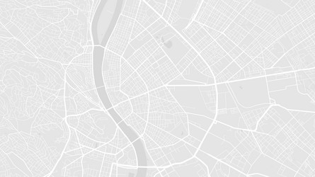 Budapest outline map city area Royalty Free Vector Image