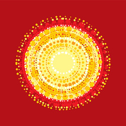 Concept abstract sun design element Royalty Free Vector