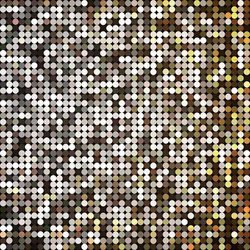 Silver abstract retro vintage pixel mosaic Vector Image