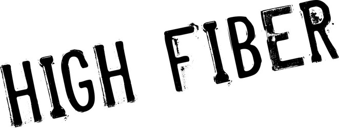 High fiber rubber stamp Royalty Free Vector Image