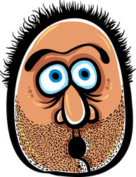 Cartoon Stubble Face Vector Images (over 130)