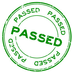 Passed Stamp Green Vector Images (over 850)