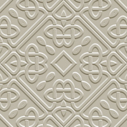 Emboss textured 3d seamless pattern tribal ethnic Vector Image