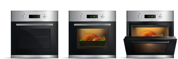 Metal texture realistic 3d samples collection Vector Image