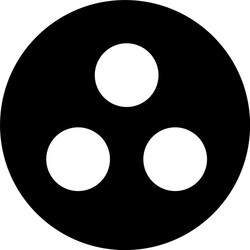 Neon symbol deaf-mute or workgroup red color Vector Image