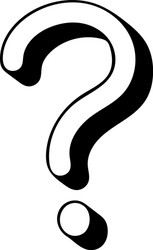 White Question Mark Transparent Background