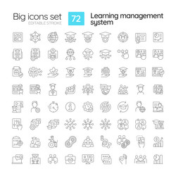 Learning Management System Icon Vector Images (over 1,200)