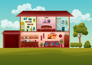 Inside House Cartoon