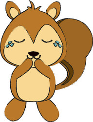 Squirrel Crying Emoji Vector Images (33)