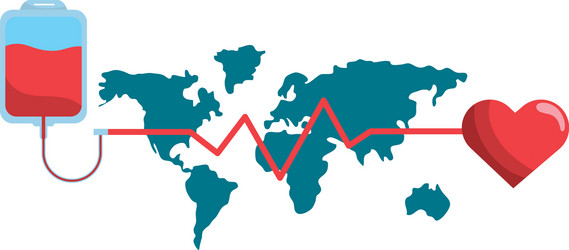 World saving cartoon Royalty Free Vector Image