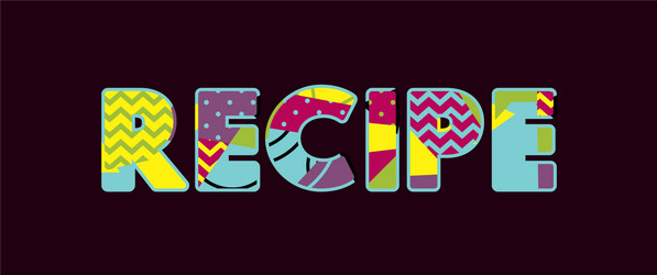 Recipe Typography Vector Images (over 1,900)