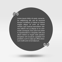 Template quotes quote blank empty Royalty Free Vector Image