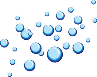 Bubbles water icon Royalty Free Vector Image - VectorStock