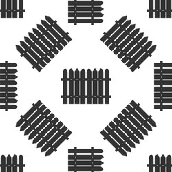 Set fence Royalty Free Vector Image - VectorStock