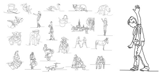 Simple Line Drawings Vector Images (over 310,000)