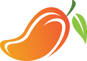 Mango symbol Royalty Free Vector Image - VectorStock