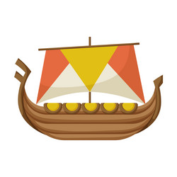Viking Longboat Cartoon Vector Images (84)