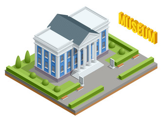 Government building concept Royalty Free Vector Image