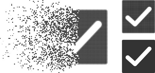 Pixel Check Box Vector Images (over 150)