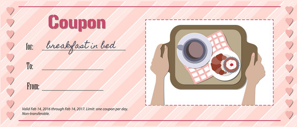 Breakfast Voucher Vector Images (over 230)