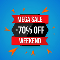 Special sale template design with different Vector Image