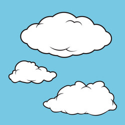 Puffy Clouds Vector Images (over 580)