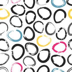 Decorative seamless patterns with eggs Royalty Free Vector