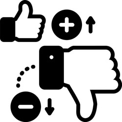 Disadvantages Royalty Free Vector Image - VectorStock