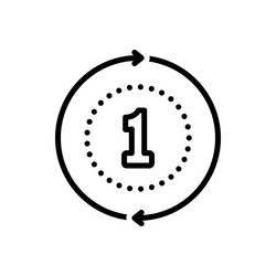 Once Royalty Free Vector Image - VectorStock