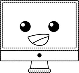 Kawaii Computer Vector Images (over 5,400)