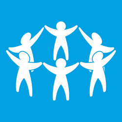 Friends Icon White Vector Images (over 30,000)