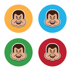 Fat Man Emoji Vector Images (92)